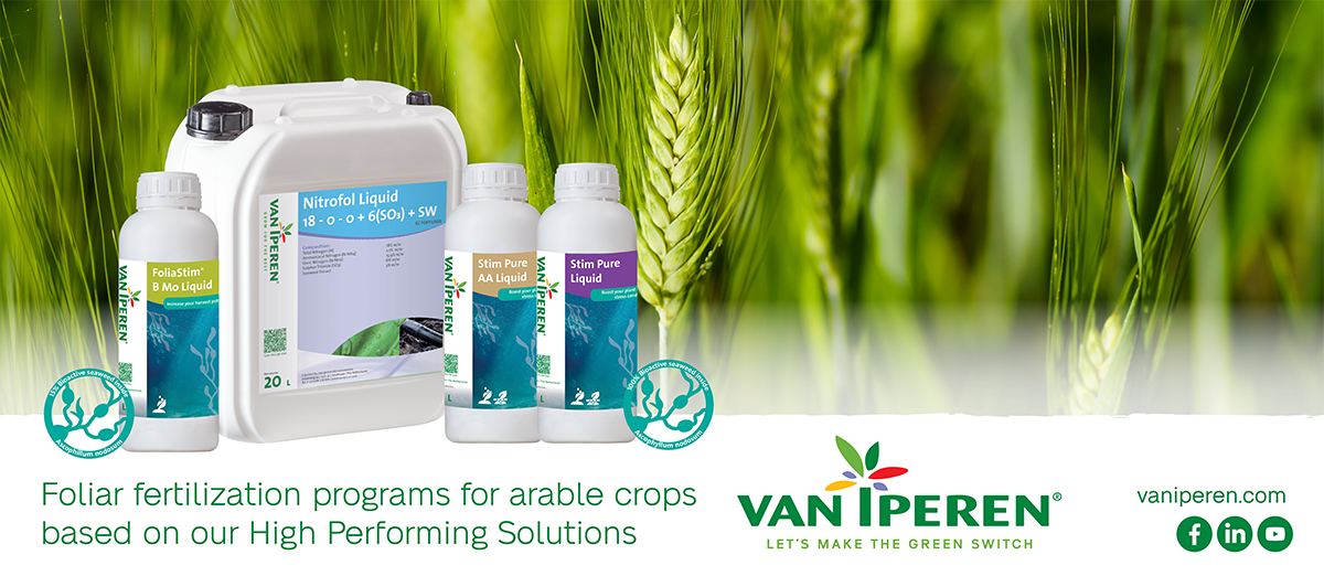 Foliar Fertilization Programs for Arable Crops - Van Iperen International